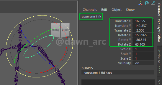 [Maya]Rigging 04 - Controller